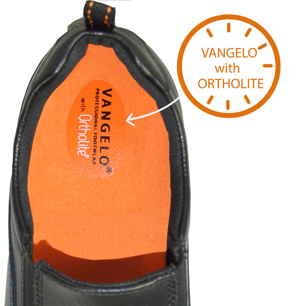 VANGELO Women Slip Resistant Shoe AVA-3 Black – Bravo Shoes